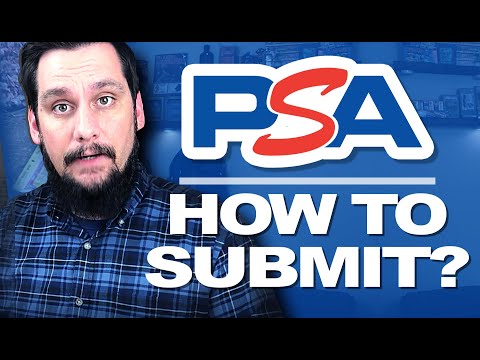How To Submit Cards to PSA for Grading - #sportscards #pokemoncards #thehobby