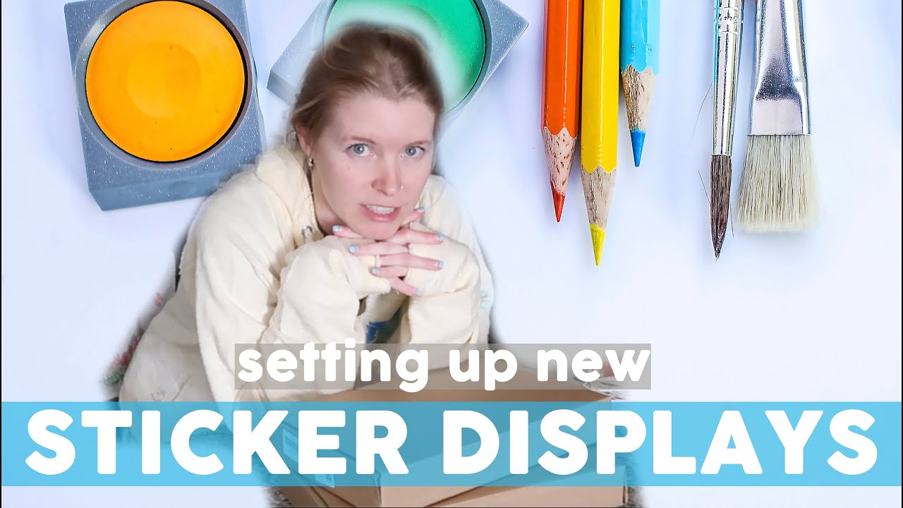 New Sticker Displays!