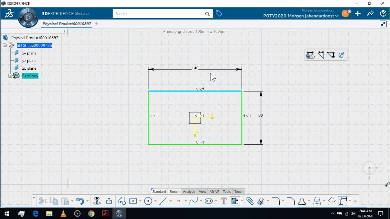3DEXPERIENCE CATIA- Parametric Design