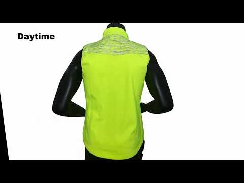 Vest Made of Chinastars Reflective Printing fabric