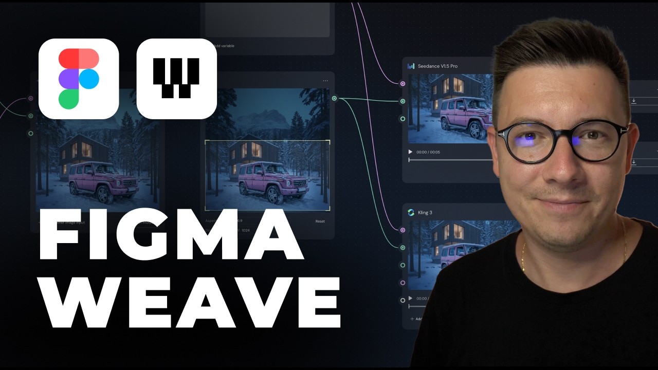 Figma + Weavy: New Workflow for Website Design