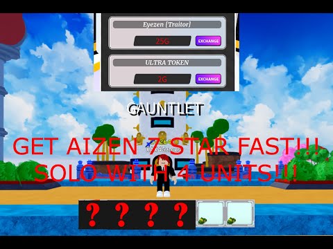 Quick And Easy Way To Grind Gauntlet SOLO With 4 Units!!! ASTD