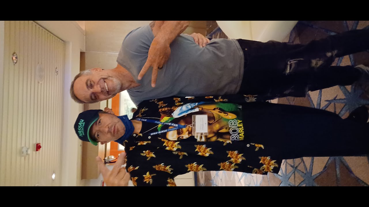 Robert Neary doing funny of Creed 