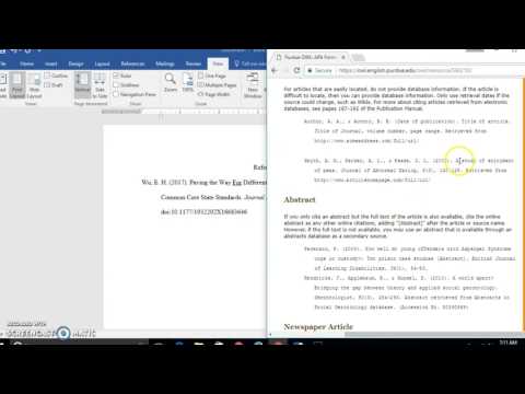 Cite journal article in APA using EBSCOhost