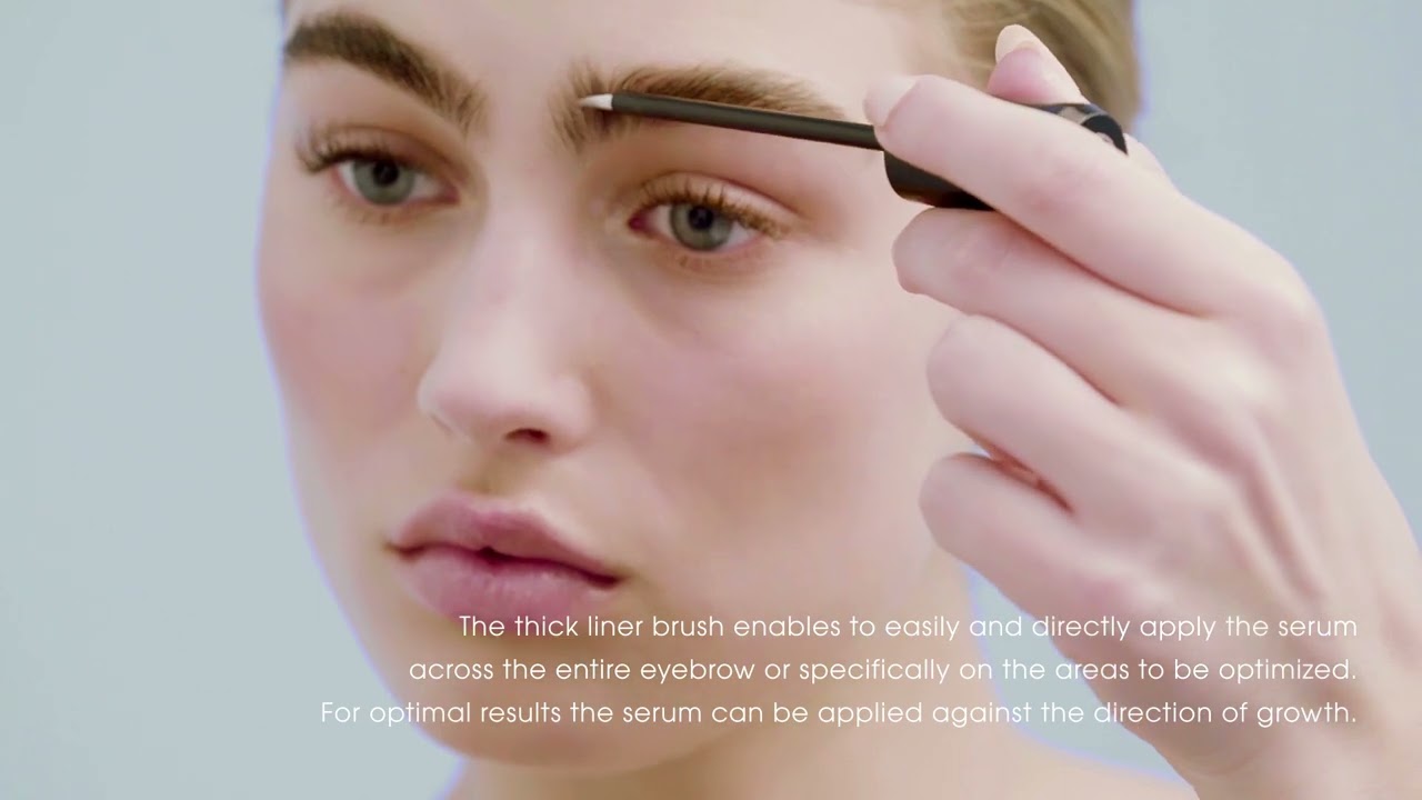 How to use M2 BEAUTÉ Eyebrow Renewing Serum | Cosmetify