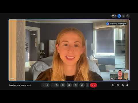 Google Meet: traduzione vocale inglese/italiano