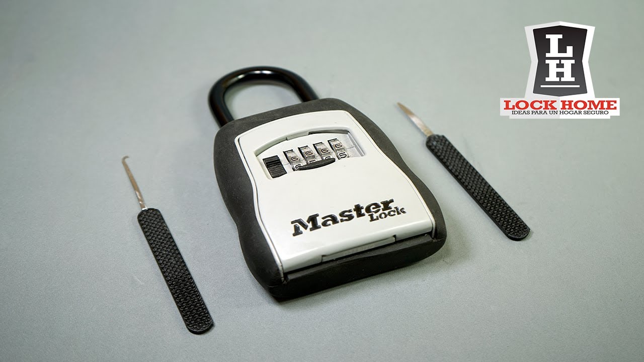 How to Open a Master Lock Key Box Without Knowing the Password (100% Real)