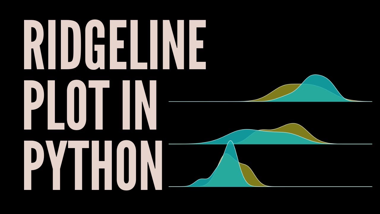 Ridgeline Plot in Python