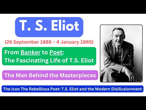 T.S. Eliot | Biography, Books, Poems, Works, Facts, The Waste Land, Four Quartets & Hollow Men