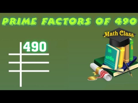 Prime Factors of 490 - Prime Factorization