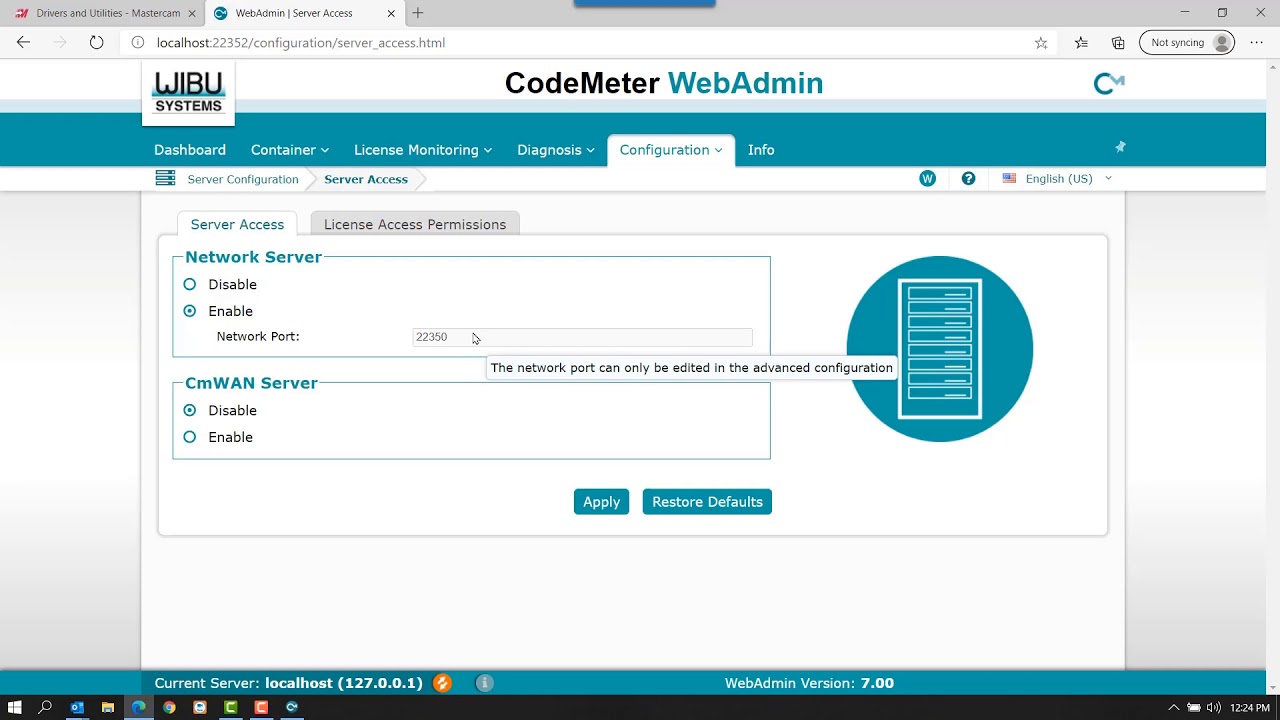 Network Software license Setup