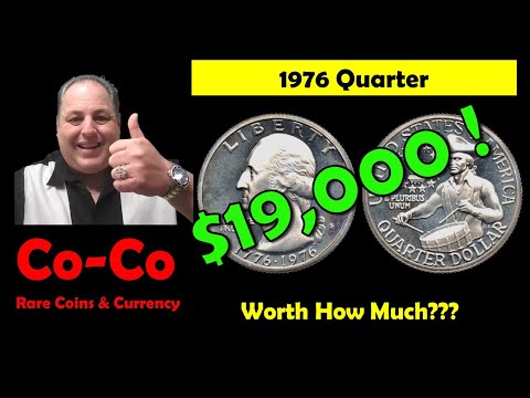 What is a 1976 Quarter Worth? The Bi-Centennial Washington Quarter can be worth over $19,000!
