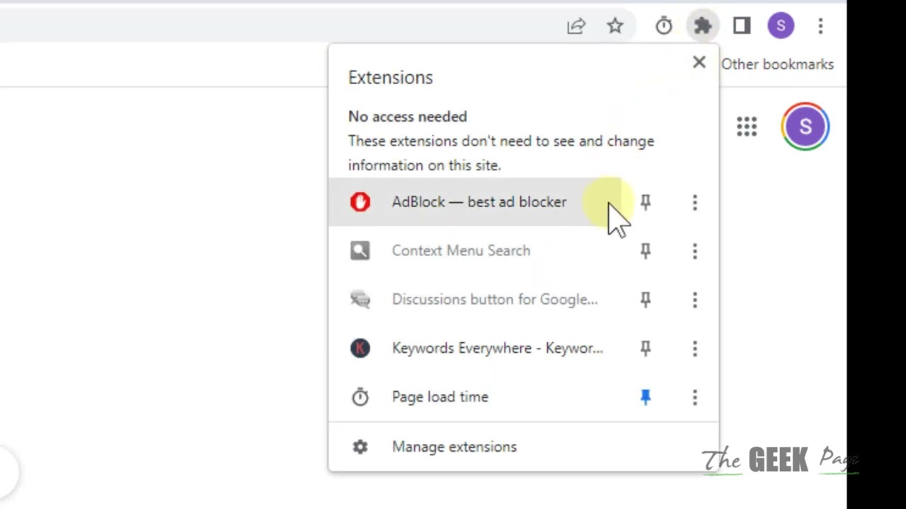 Chrome extensions not showing in toolbar [Fixed]