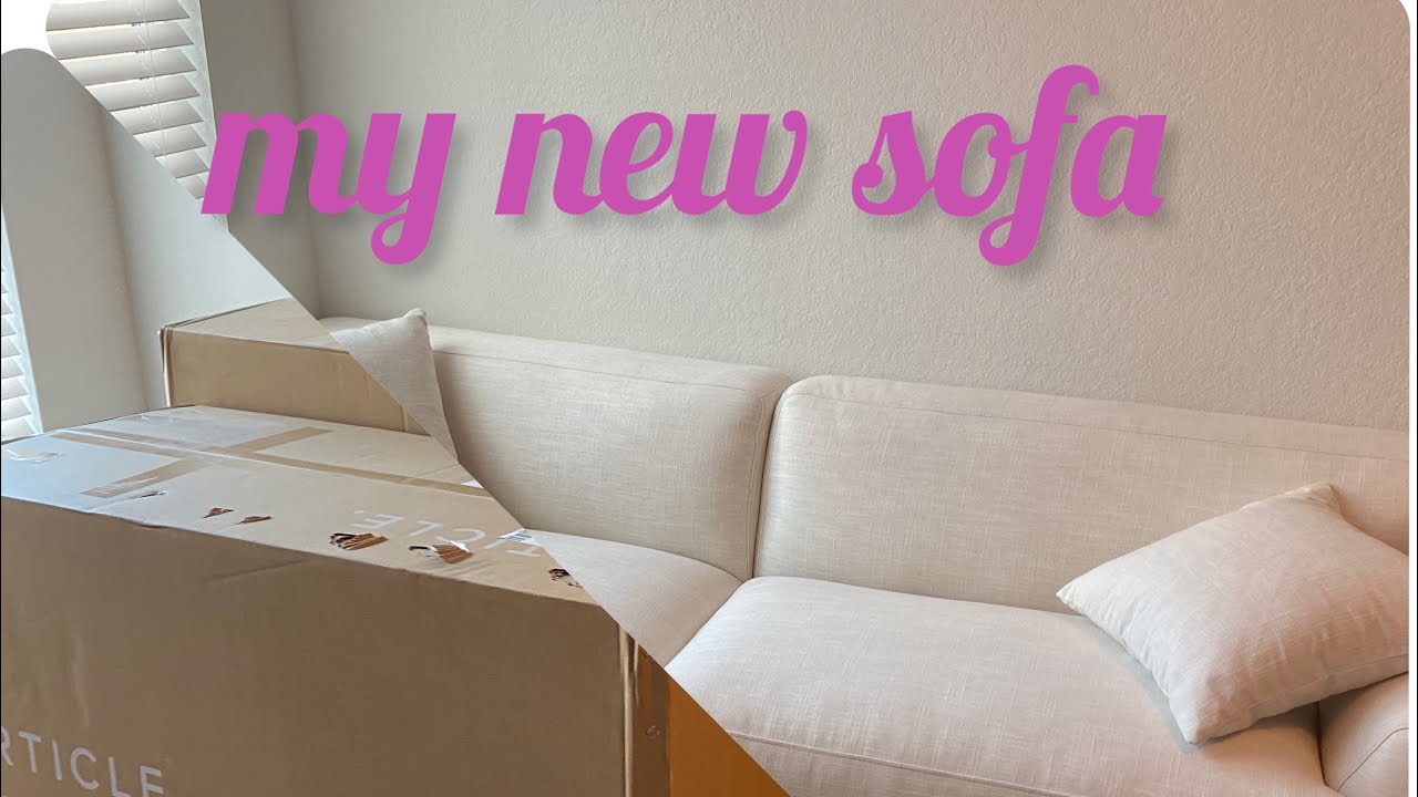 New Sofa | Article sofa unboxing