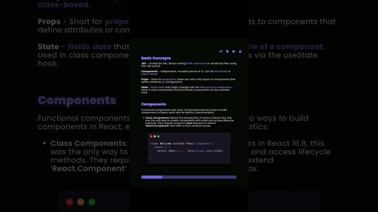 React.js Cheat sheet  ✅✅ #success #reactjs  #virol #virolvideos #coding