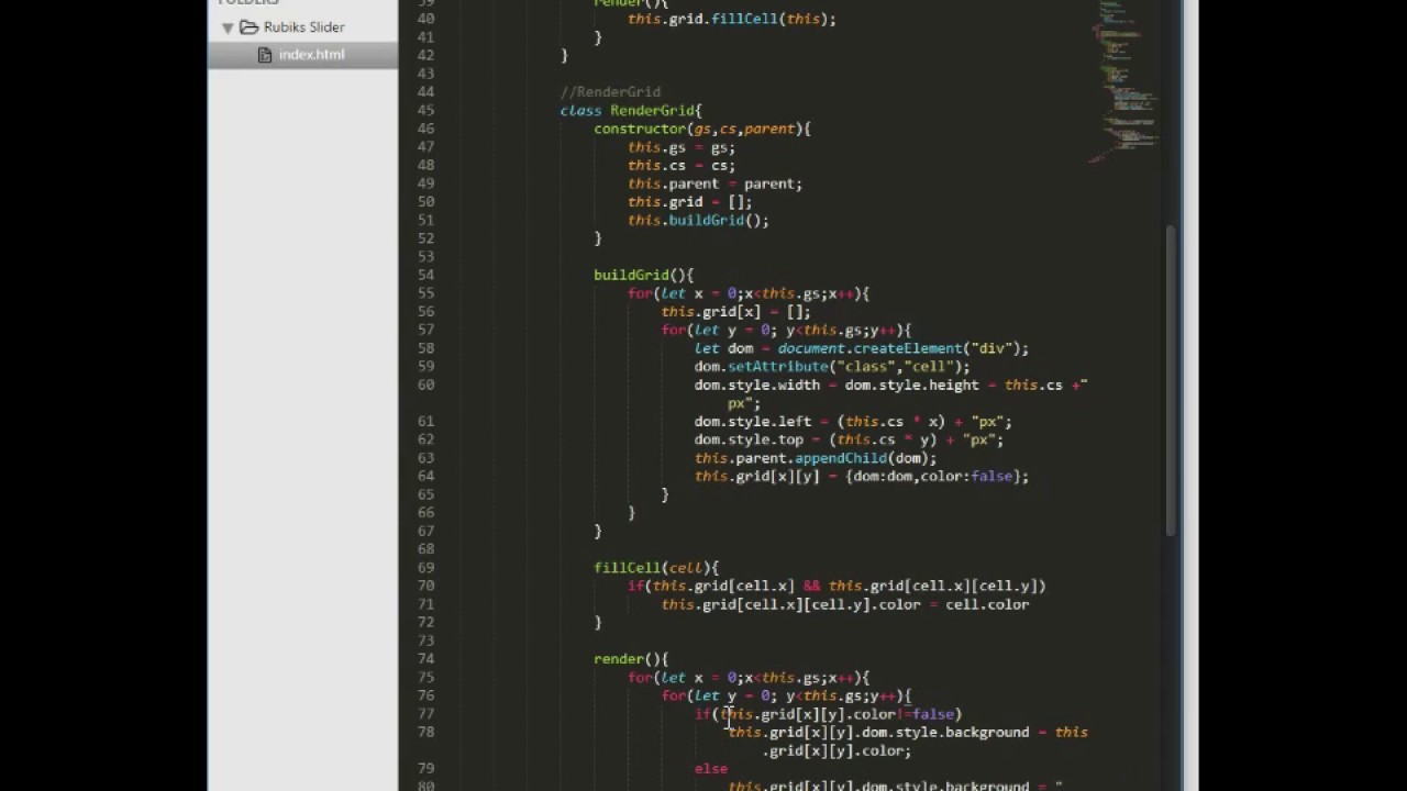 Javascript Speed Coding Puzzle Game