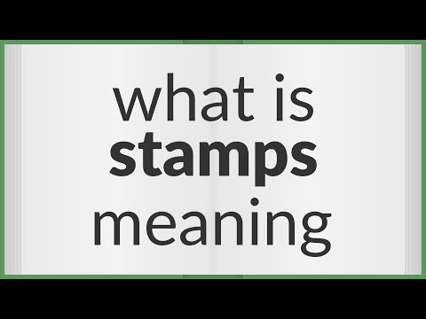 Stamps | meaning of Stamps