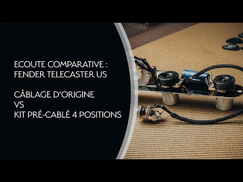 KIT PRÉ-CABLÉ 4 POSITIONS POUR TELECASTER | Reverb