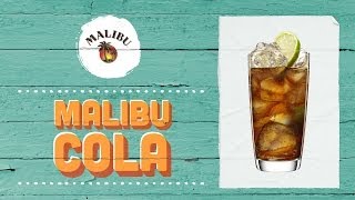 Malibu and Cola Recipe - Malibu Rum Drinks