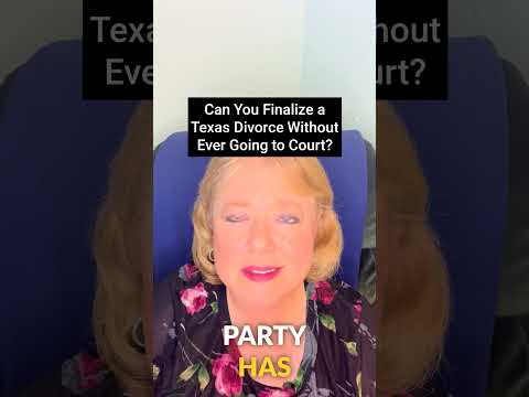 Can You Get Divorced in Texas Without Going to Court?