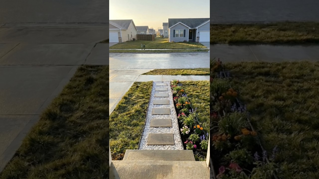 Muddy Path Turned Into a Clean Walkway