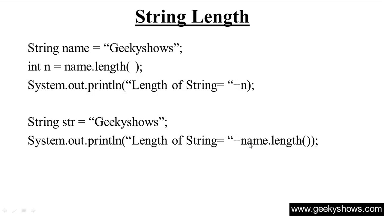 244. How to find String Length in Java Programming (Hindi)