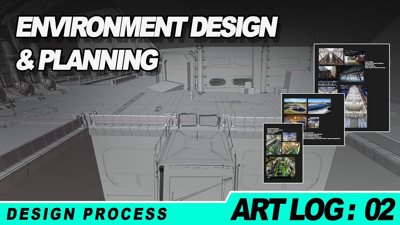 Art Log 2: Designing Sci-Fi Environments for FPS Games