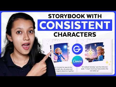 How to Create Consistent Characters (for Kids' Story Book) using AI