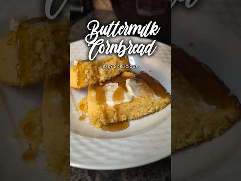 Ditch the Jiffy! π½π―π§π₯ Homemade #cornbread is the best side or dessert! π #homemade #yummy #honey