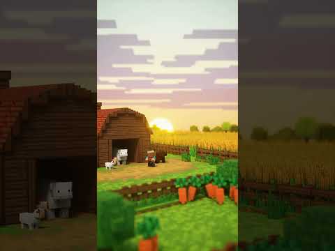 Pixel Art - Minecraft #mountains #nature #sunset #sunrise #pixel #pixelart #minecraft