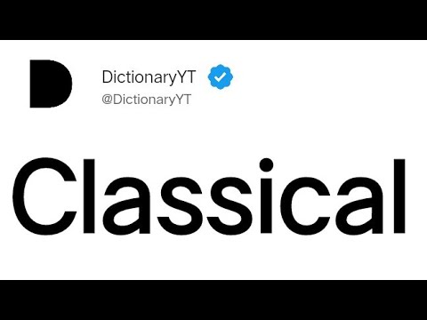Classical Meaning in English