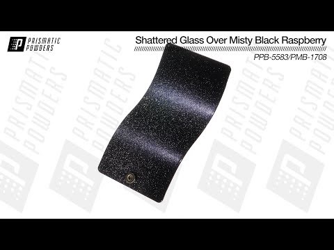 Prismatic Powders Shattered Glass Over Misty Black Raspberry PPB-5583/PMB-1708
