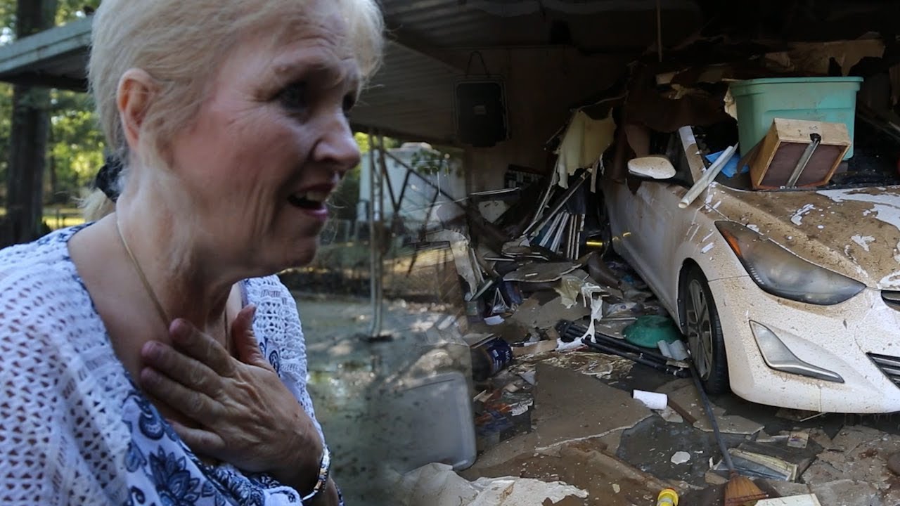 Hurricane Harvey Survivor Sees Destroyed Home for the First Time
