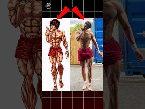 Bodybuilder looking like anime character | Baki Hanma in real life | Mr Olympia Winner #shorts