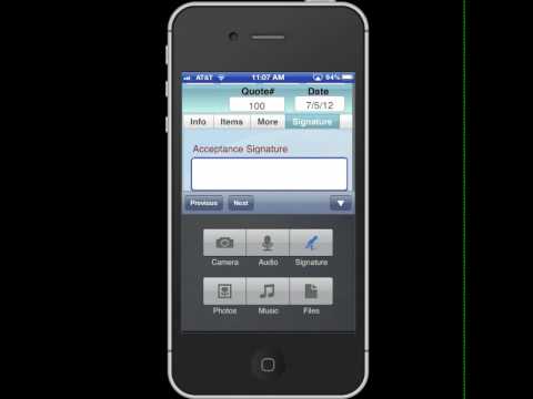GoBillit iPhone Invoicing App