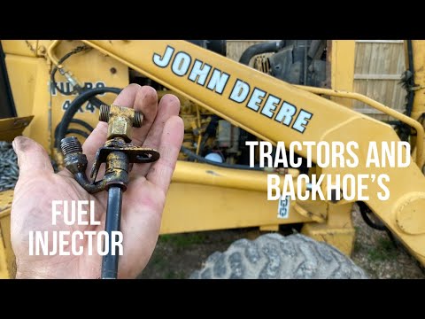 John Deere pencil fuel injector replacement