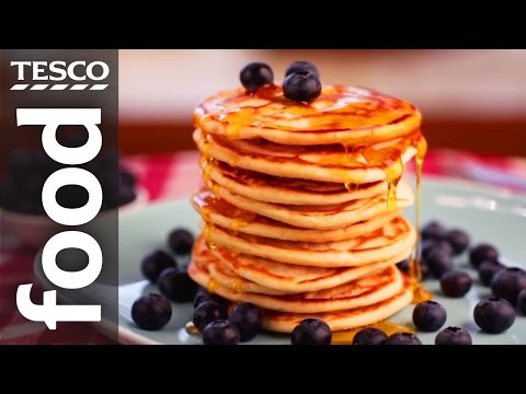 How to Make American Pancakes | Tesco Food