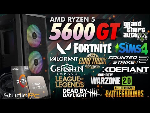 Pc Gamer 5600 WH Completo / AMD Ryzen 5 5600GT / 16GB DDR4 / SSD 480 GB ...