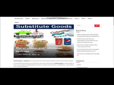 What are substitute goods? Definition and significance