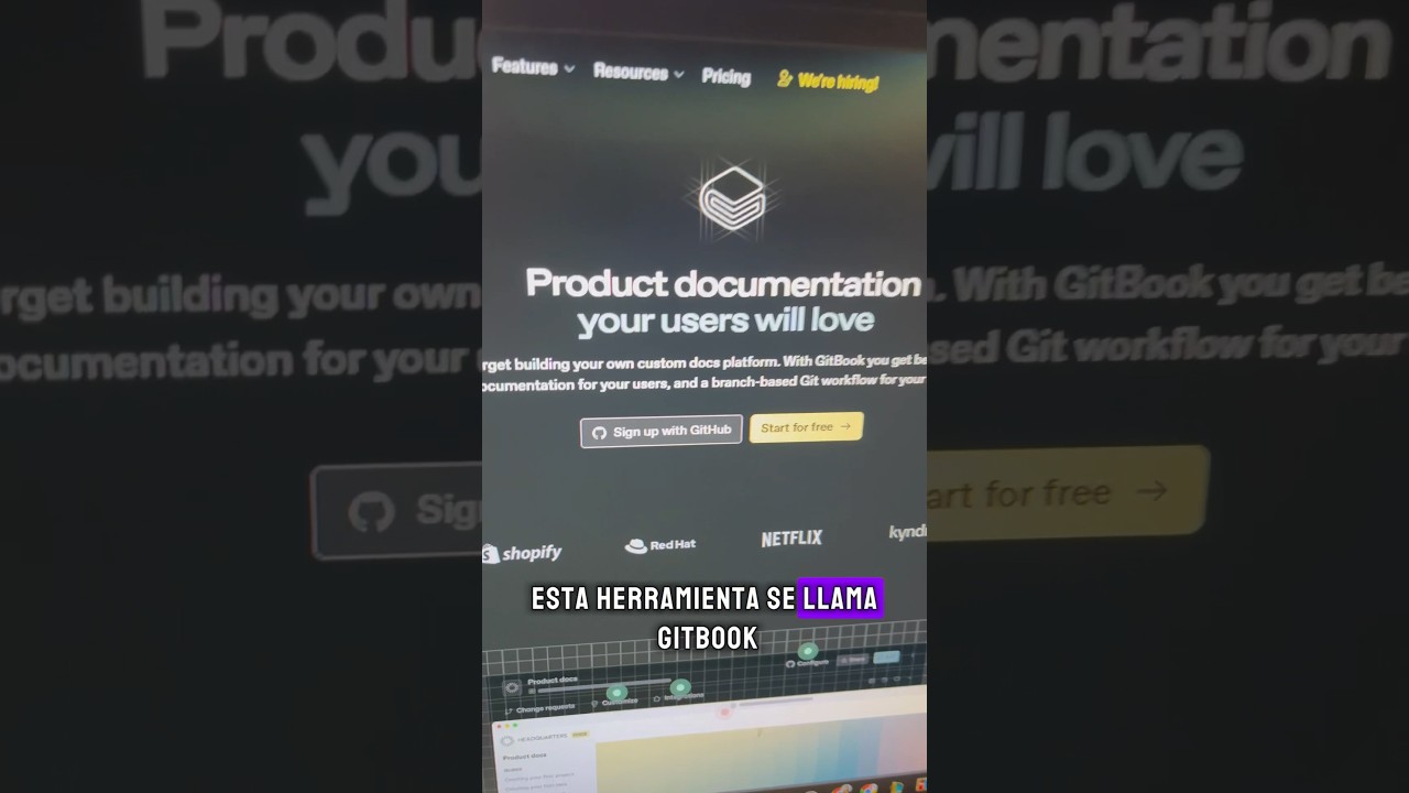Gitbook, herramienta para crear y gestionar documentación #nocode #productividad #gitbook #shorts