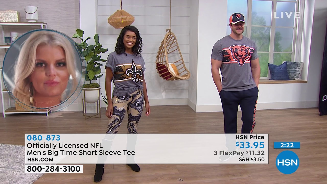 Officially Licensed NFL Men's Big Time Short Sleeve Tee ...