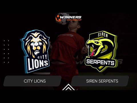Winners Goal Pro Cup. City Lions - Siren Serpents 12.05.25. First Group Stage. Group В