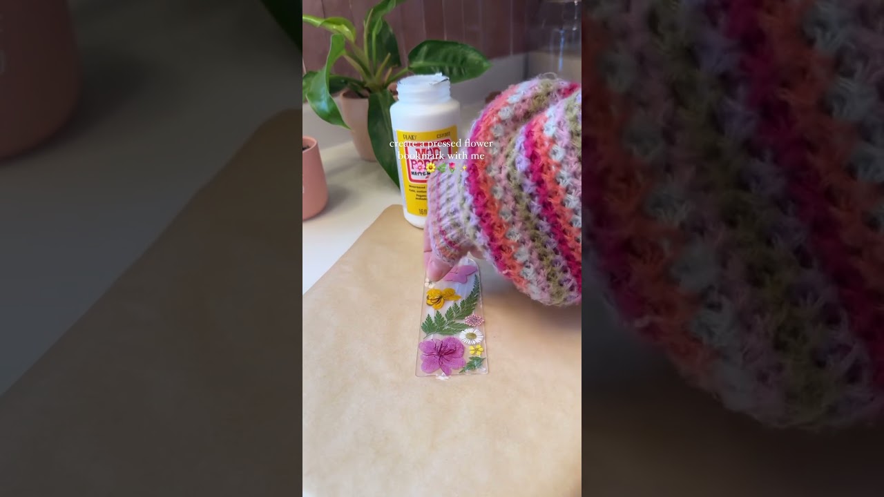 Pressed Flower Bookmarks 🌻