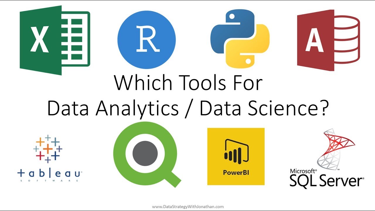 Which Tools For Data Analytics / Data Science - Excel, R, Python, SQL Databases, Tableau, Power BI