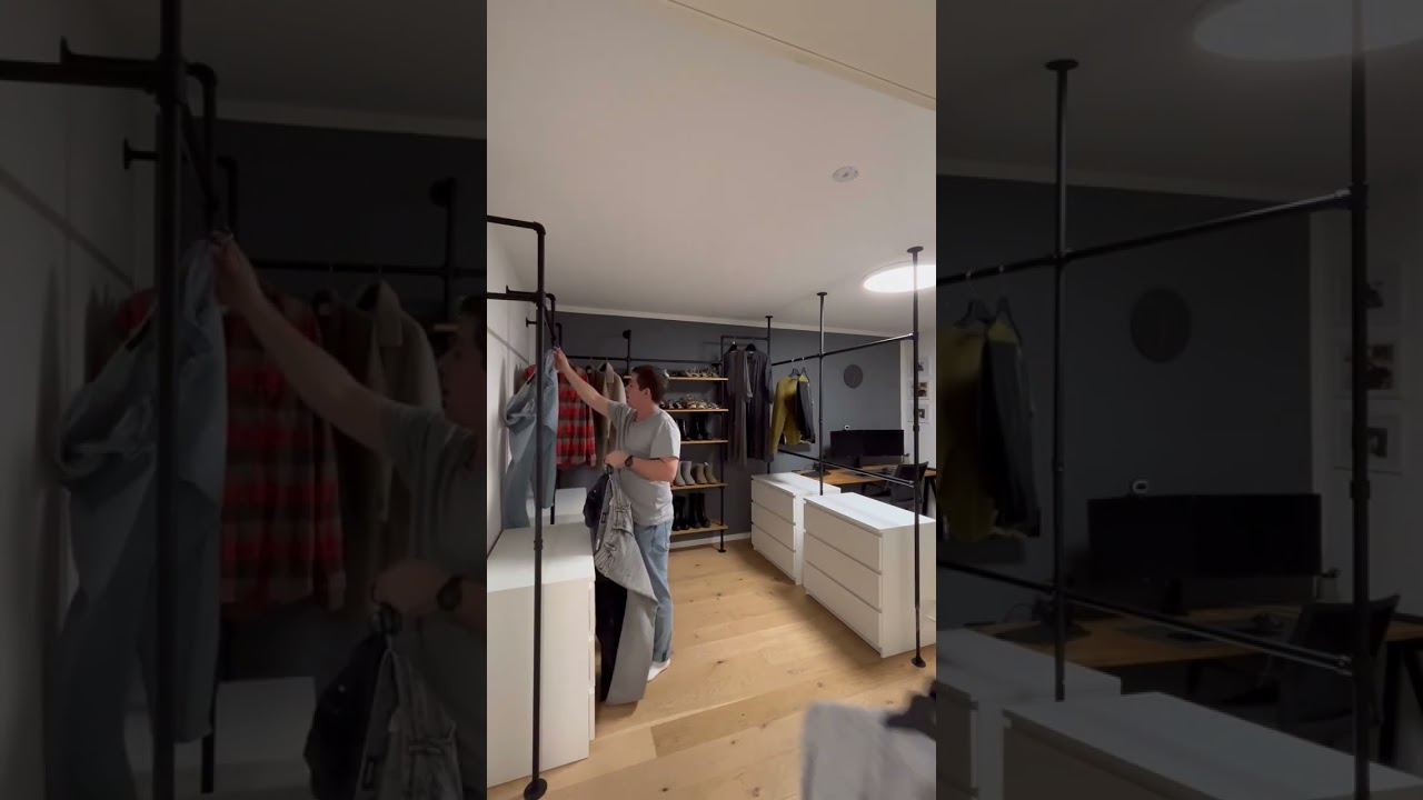Endlich einen begehbaren Kleiderschrank!