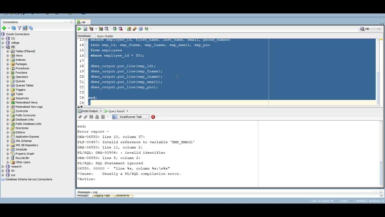 PLSQL rowtype operator #plsql #overflowstackdeveloper #sql #oracle #oracledba #dbmslectures #dbms