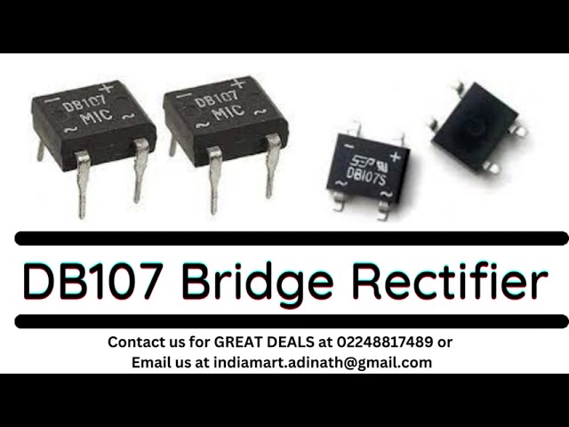 Rectifiers - DB107 Bridge Rectifier Trader - Wholesaler / Distributor ...