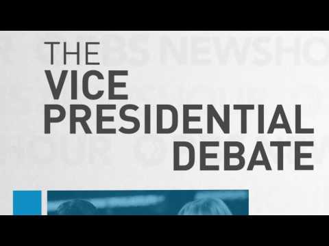 PBS NewsHour Election 2016 Vice Presidential Debate