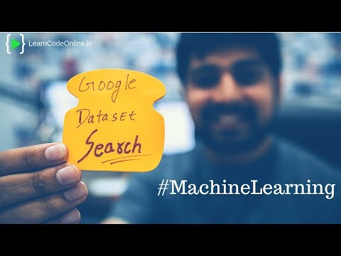Google Dataset Search for machine learning and AI researchers