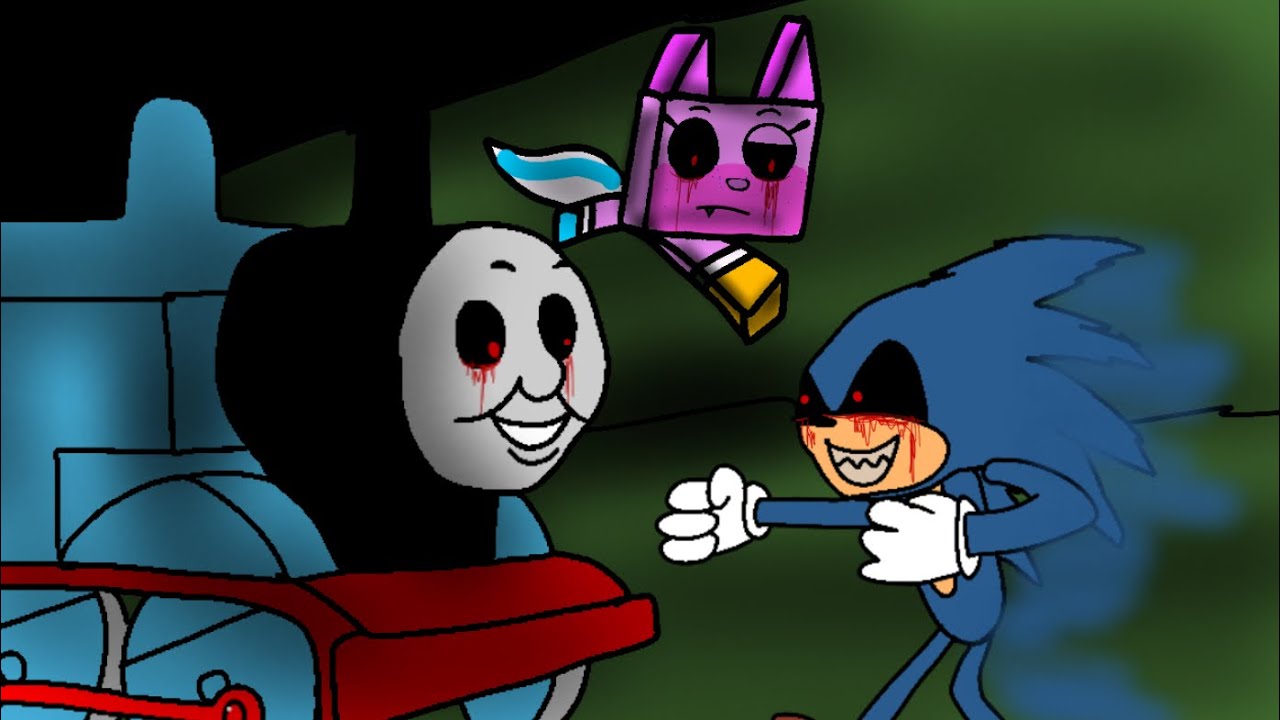 Thomas.exe vs Sonic.exe pt2